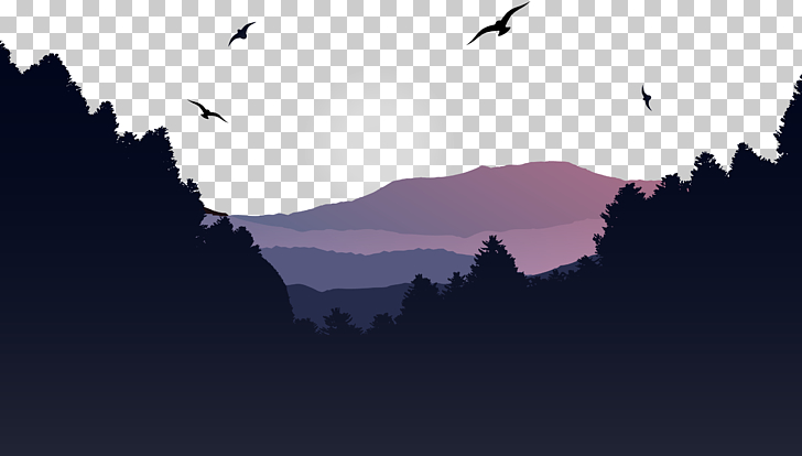 Mountain Euclidean Landscape, Asaka mountain forest background , trees ... Mountain Euclidean Landscape, Asaka mountain forest background , trees ...
