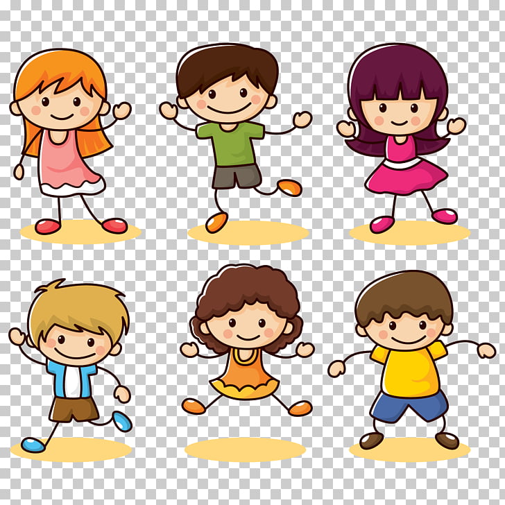 Child Euclidean Cartoon, Happy kids collection, children dancing ... Child Euclidean Cartoon, Happy kids collection, children dancing ...