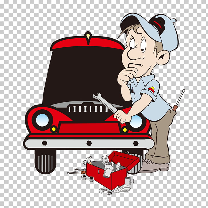 Animated Auto Mechanic Garage